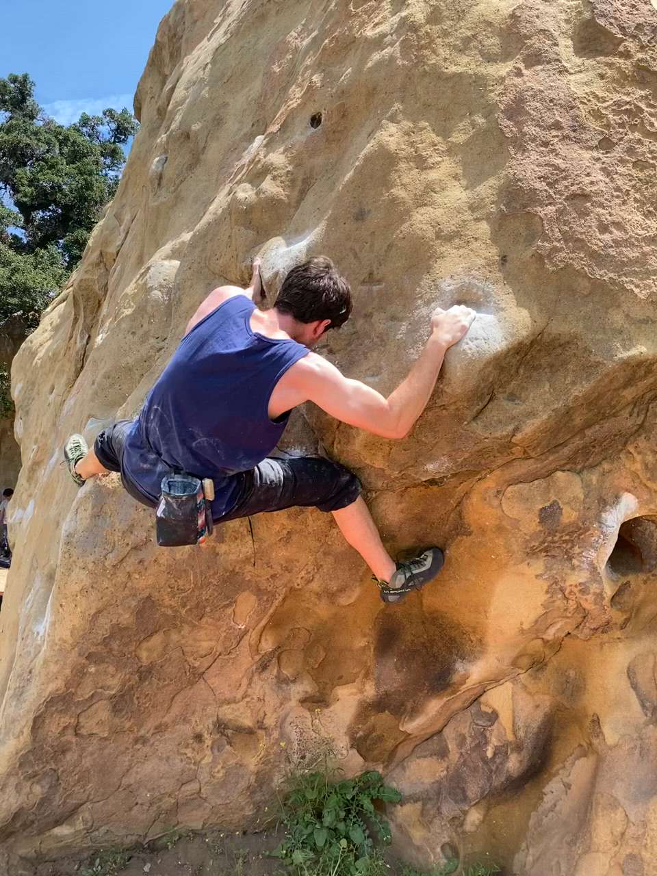 Pile Ups Lip Traverse v2 - Stoney Point, Stoney Point Bouldering ...