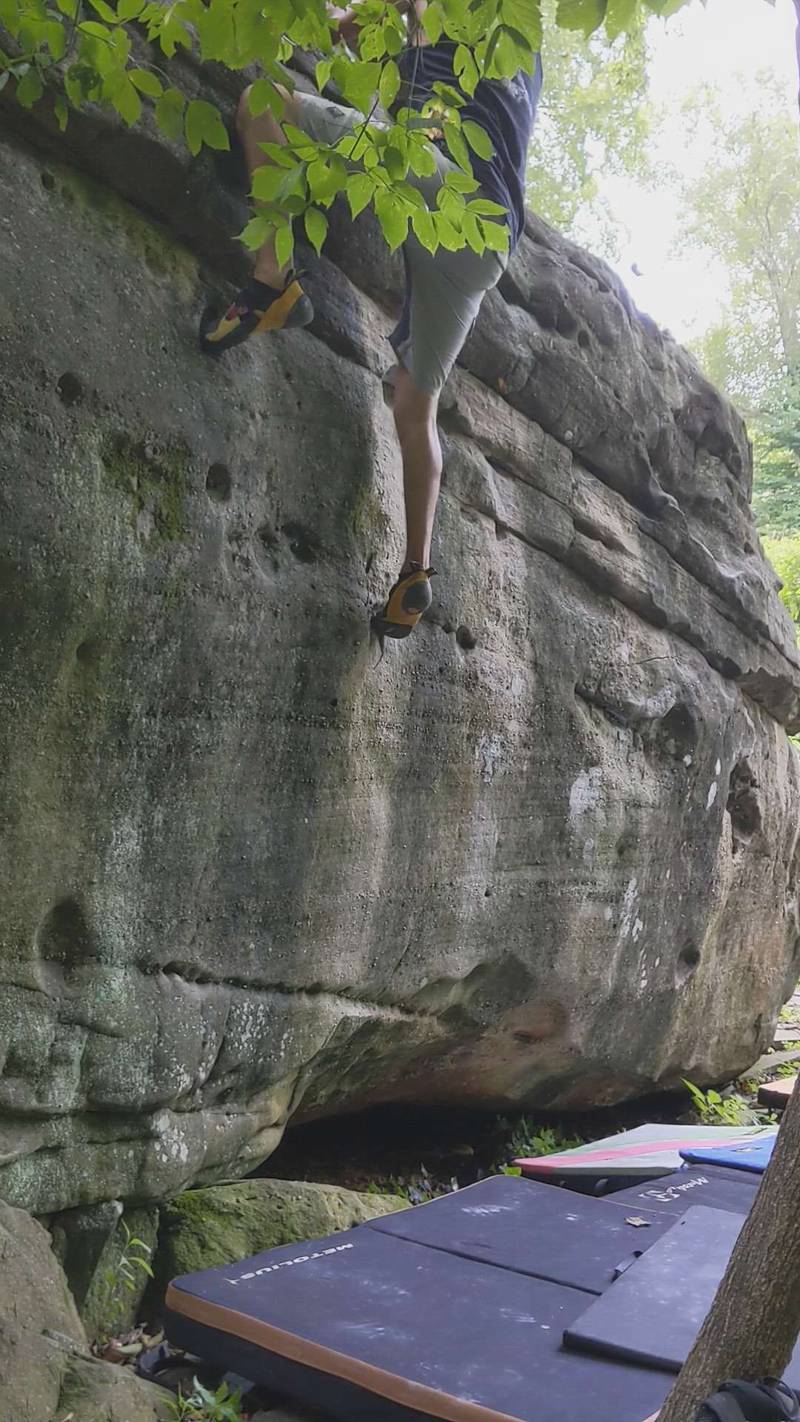 Face it v2 - The Mountain Boulder, St. Elmo Boulders/Old Wauhatchie ...
