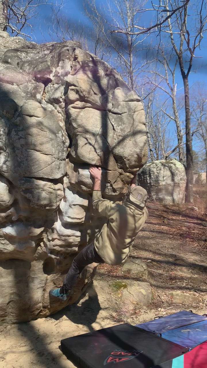 Copa Cabana v2 - Upper Boulders, Horse Pens 40 Bouldering - Watch Beta ...