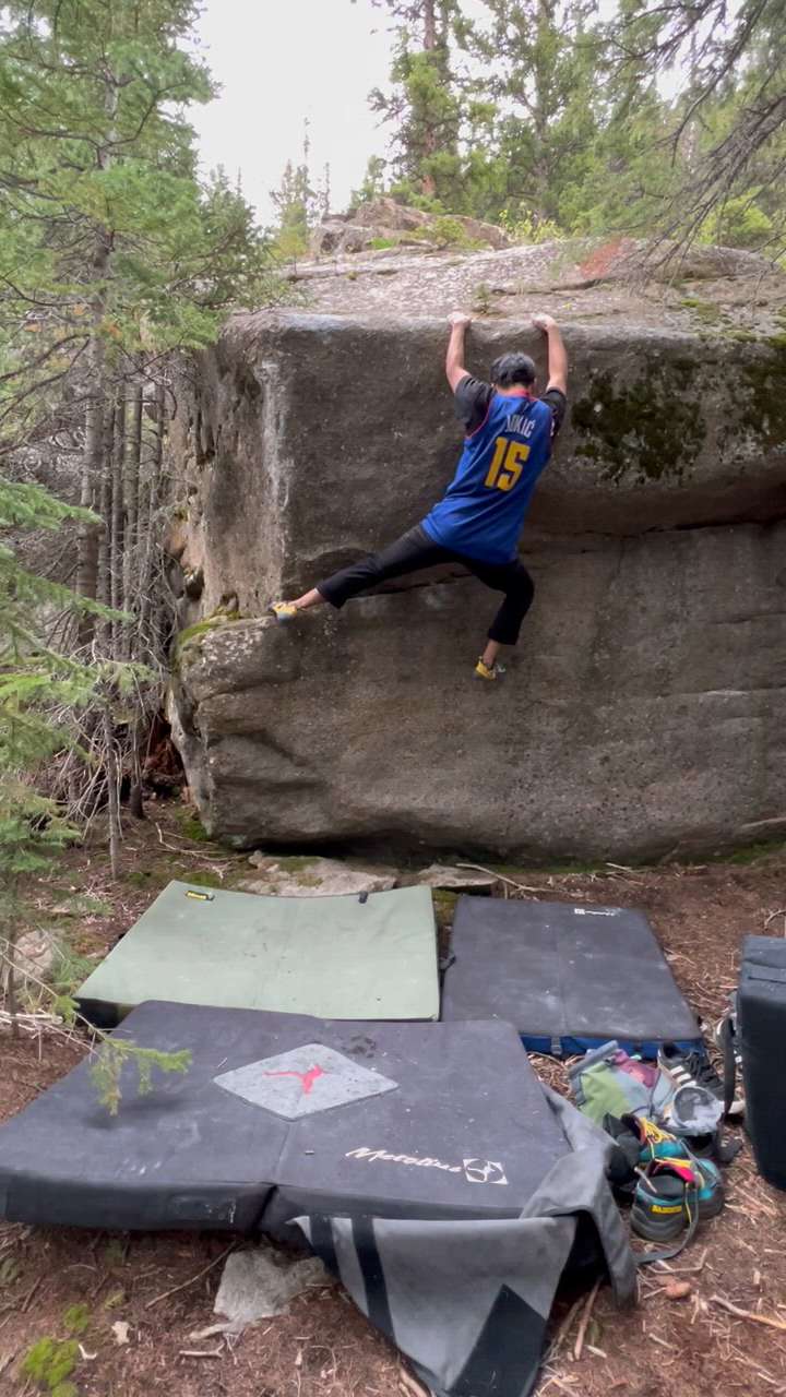 The Open Road v5 - Wild Basin, Rocky Mountain National Park Bouldering ...