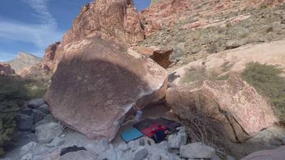 Mr. Moran v7 - Gateway Canyon, Red Rock Bouldering - Watch Beta Videos