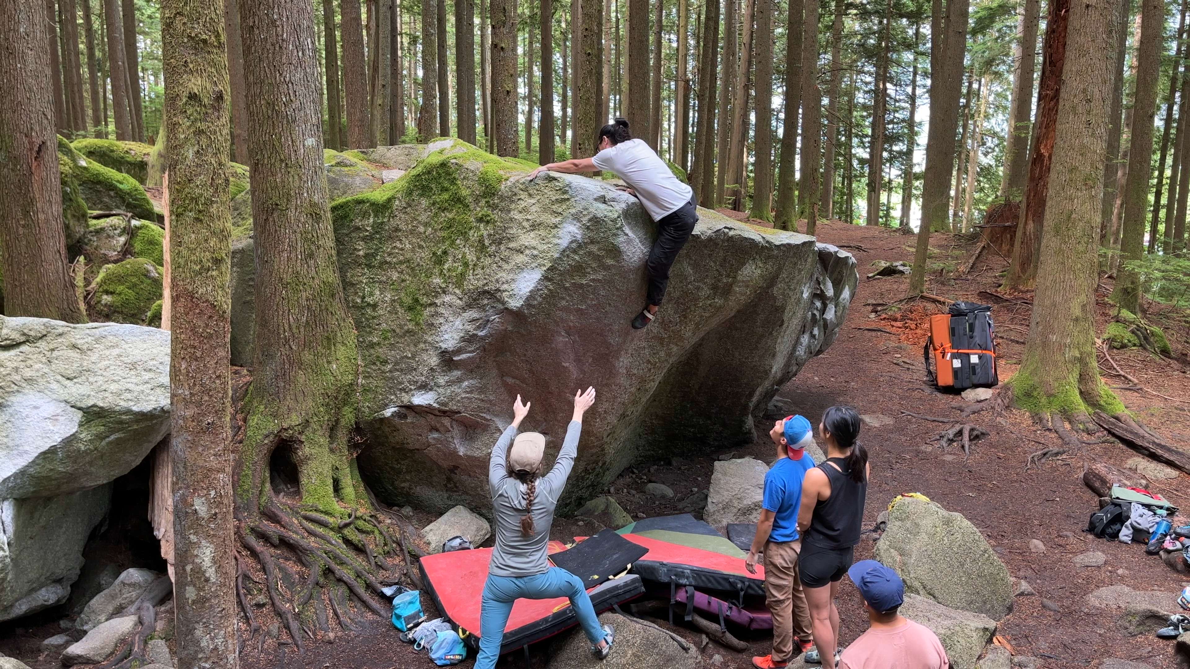 Titanic v3 - Grand Wall, Squamish Bouldering - Watch Beta Videos