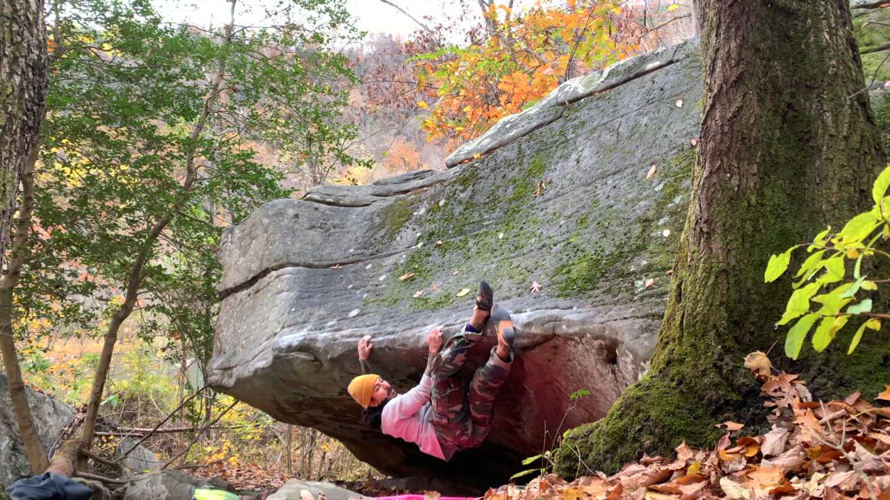 Slopers Malone v6 - The Dries, New River Gorge Bouldering - Watch Beta ...