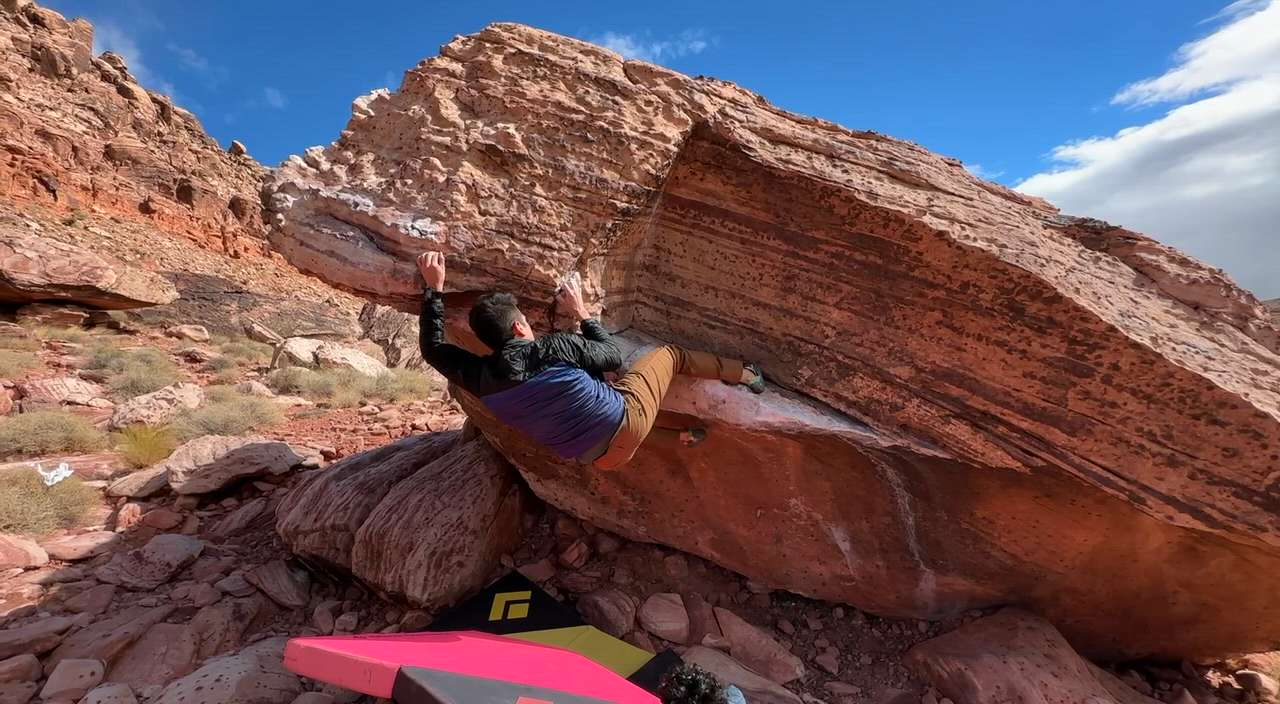 The Wave v3 - Kraft, Red Rock Bouldering - Watch Beta Videos