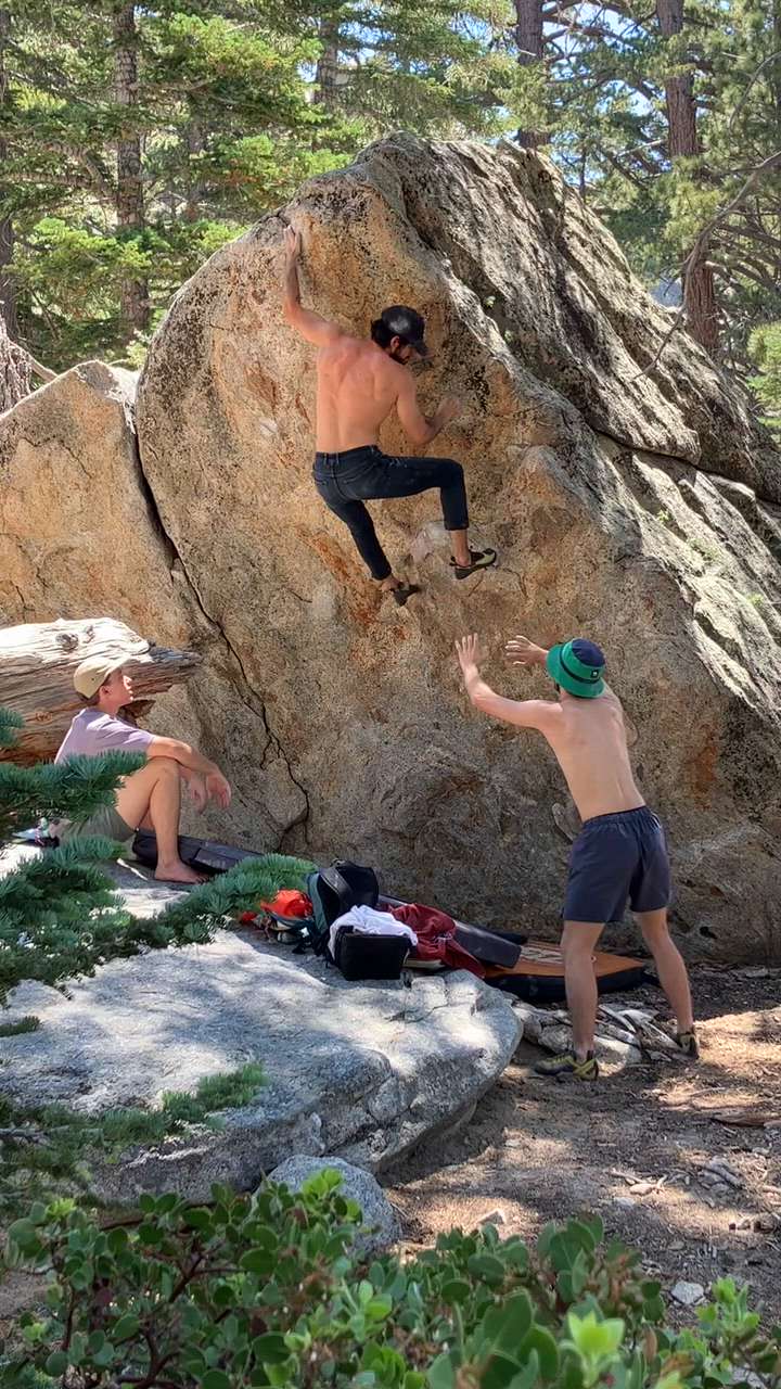 George of the Jungle v7 - Main Trail, Tramway Bouldering - Watch Beta ...
