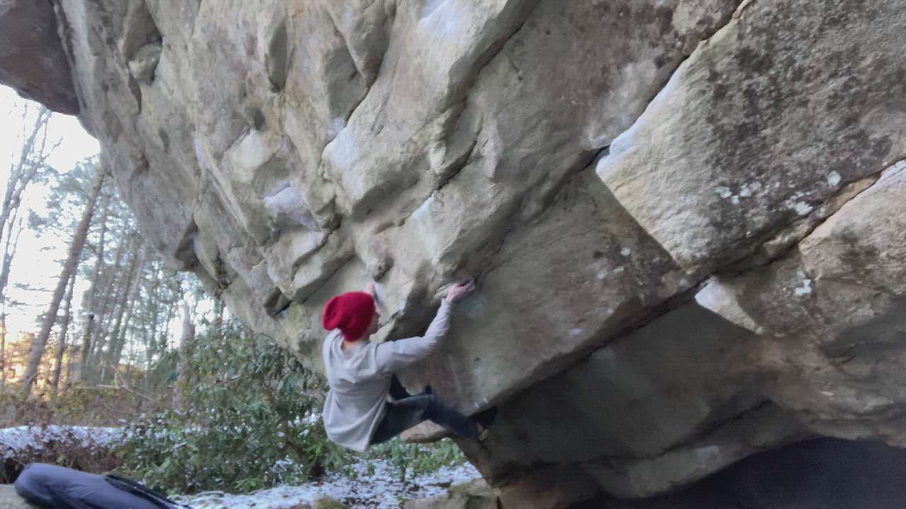 Tilted World v13 - Lilly Boulders, Obed Bouldering - Watch Beta Videos