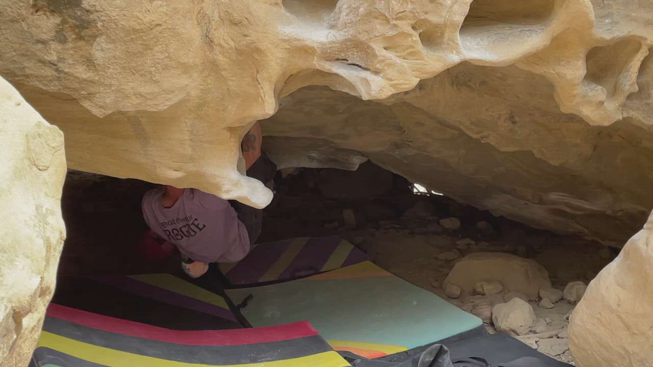 Tube Snake Boogie v7 - Left Fork, Joe's Valley Bouldering - Watch Beta ...