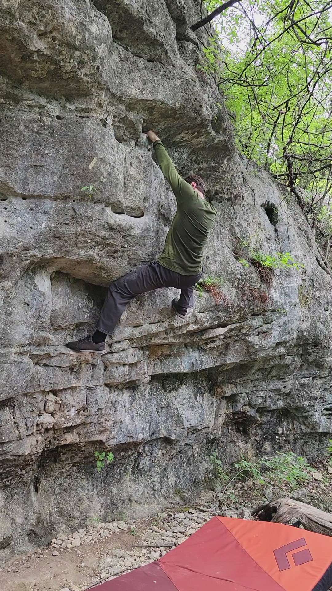 Tree for safety v2 - Rogers Park Bouldering - Watch Beta Videos
