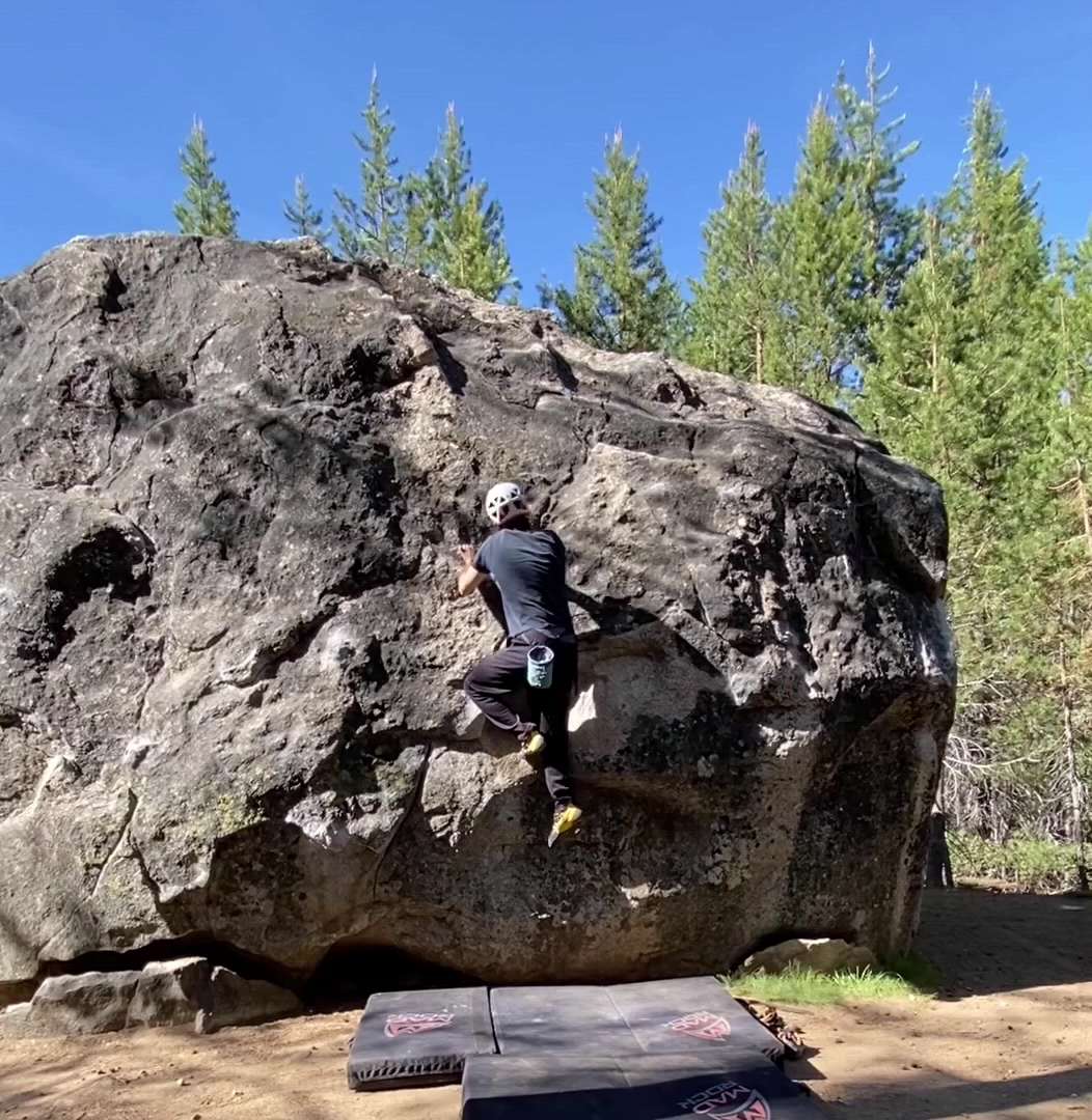 Shadow Dance v3 - Split Rock, Donner Memorial SP Bouldering - Watch ...