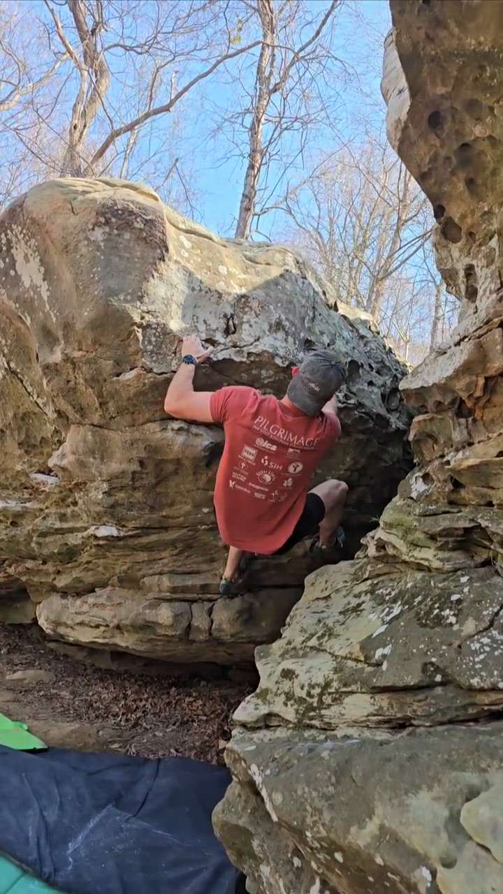 Peace Pipe v3 - North Boulders, Holy Boulders Bouldering - Watch Beta ...