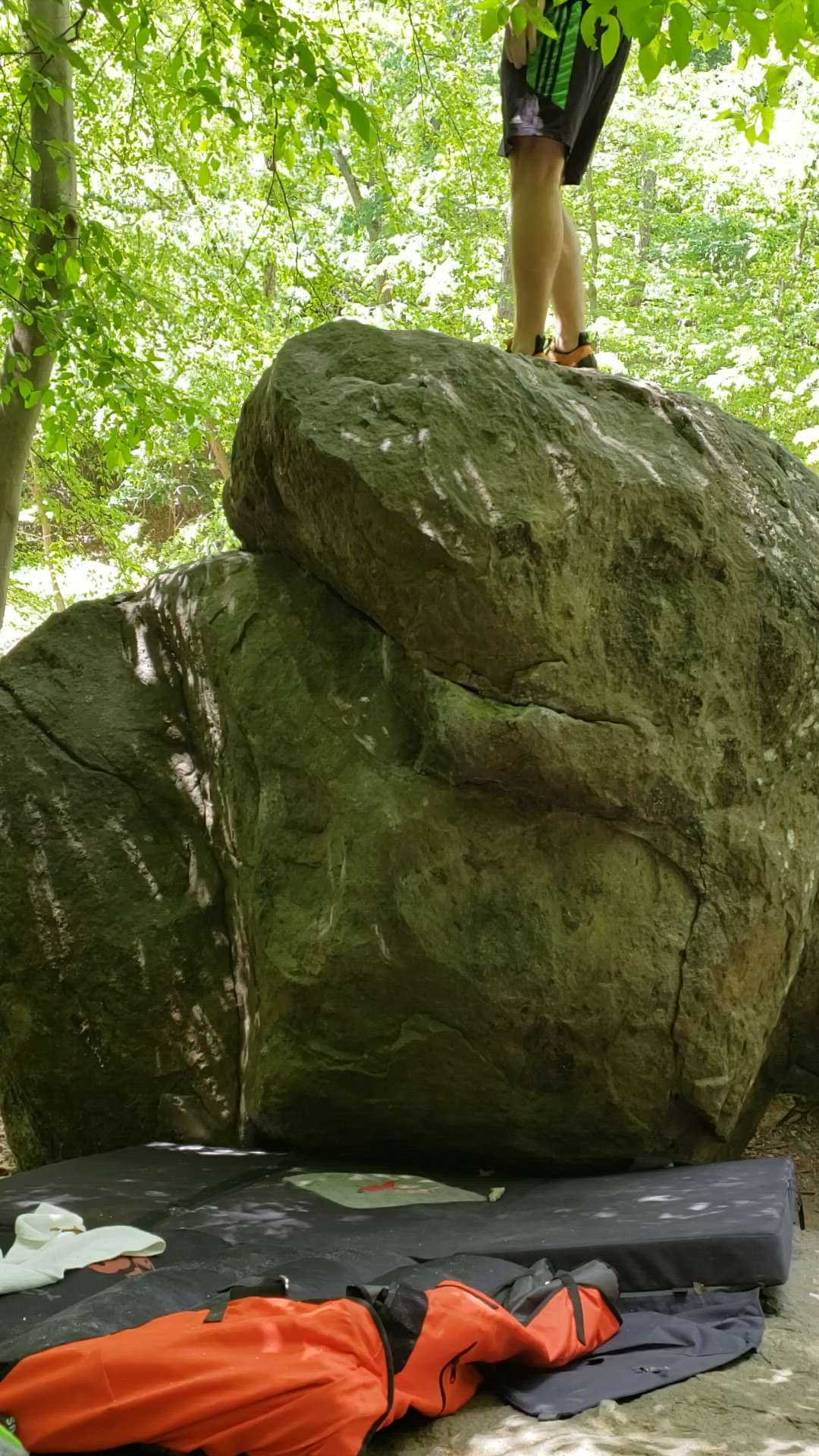 Tennies Mantel v0 - North Bank, Northwest Branch Bouldering - Watch ...