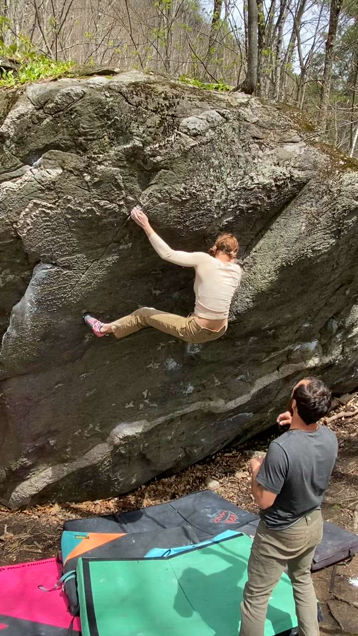 things arete v3 - Monsters from the Id, Rumney Bouldering - Watch Beta ...