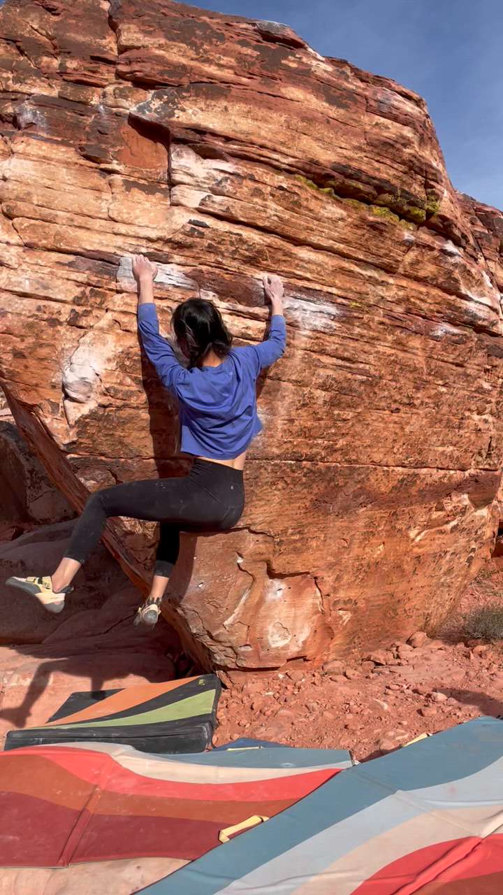 Poison Control v9 - Kraft, Red Rock Bouldering - Watch Beta Videos