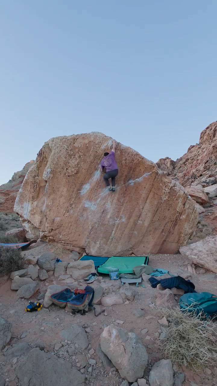 Sorange v3 - Kraft, Red Rock Bouldering - Watch Beta Videos