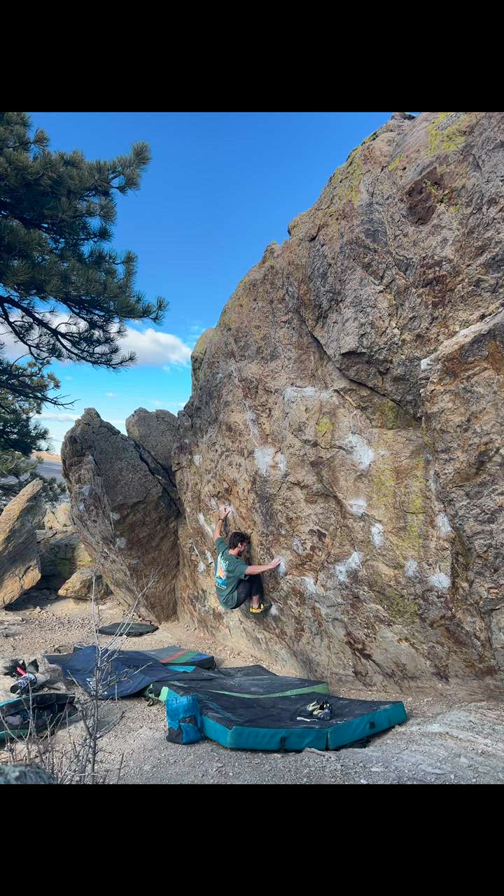In Your Face Travserse v9 - Tin Cup Hogback Park, Tin Cup Hogback Park ...